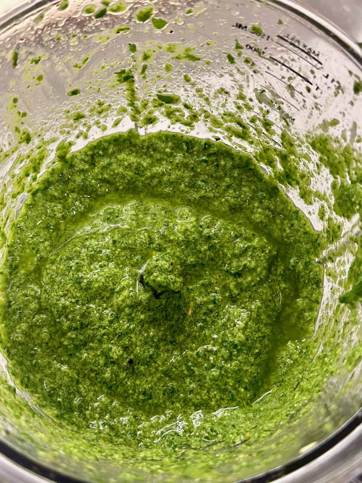 10 Minute Arugula Pesto - Carol Bee Cooks