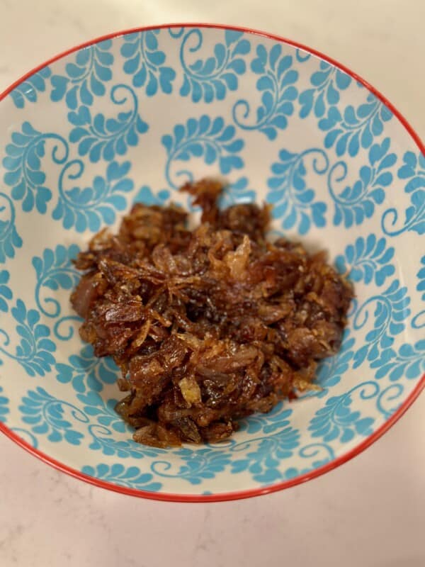 Caramelized Shallot Dip - Carol Bee Cooks