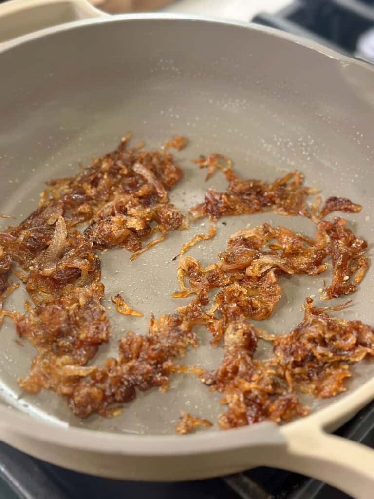 Caramelized Shallot Dip - Carol Bee Cooks
