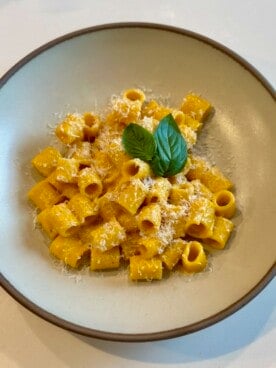 Creamy Orange Tomato Pasta - Carol Bee Cooks
