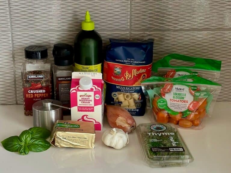 Creamy Orange Tomato Pasta - Carol Bee Cooks