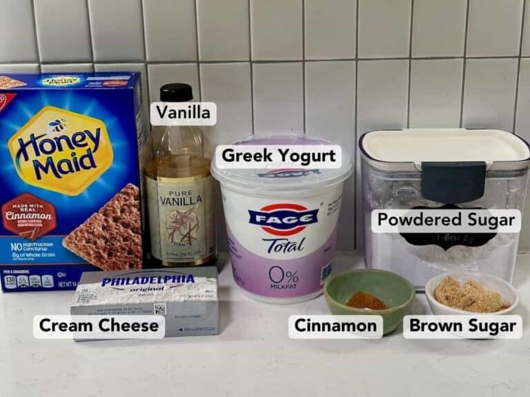 5 Minute Snickerdoodle Cream Cheese Dip - Carol Bee Cooks